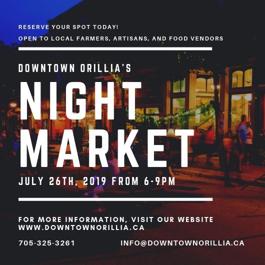Downtown Orillia Night Market | Orillia BIA